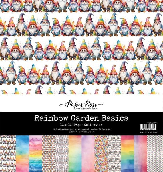 Rainbow Garden - 12x12 Collection Pack - Basics – Scrap Addicts
