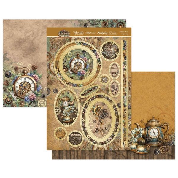 Clockwork Curiosities -Time for New Beginnings Luxury Topper Set ...