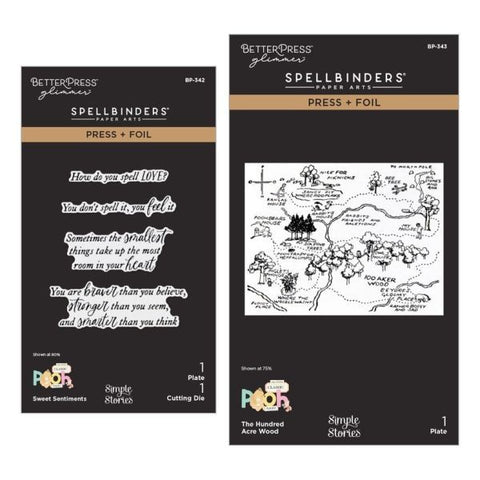 Say Cheese Classic Pooh - Press & Foil Plate & Die Bundle – Scrap Addicts